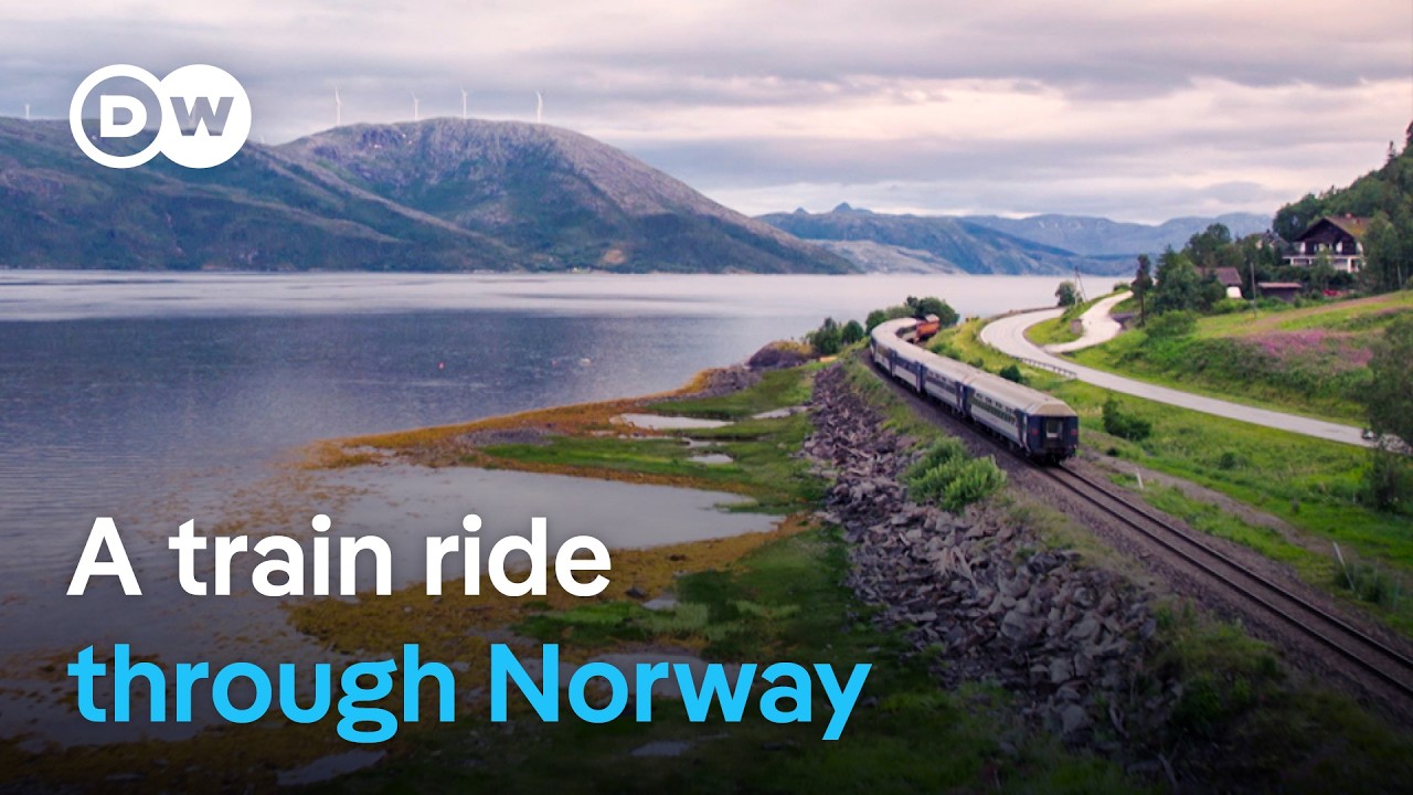 By train along the fjord coast of Norway | DW Documentary - Norwegian ...